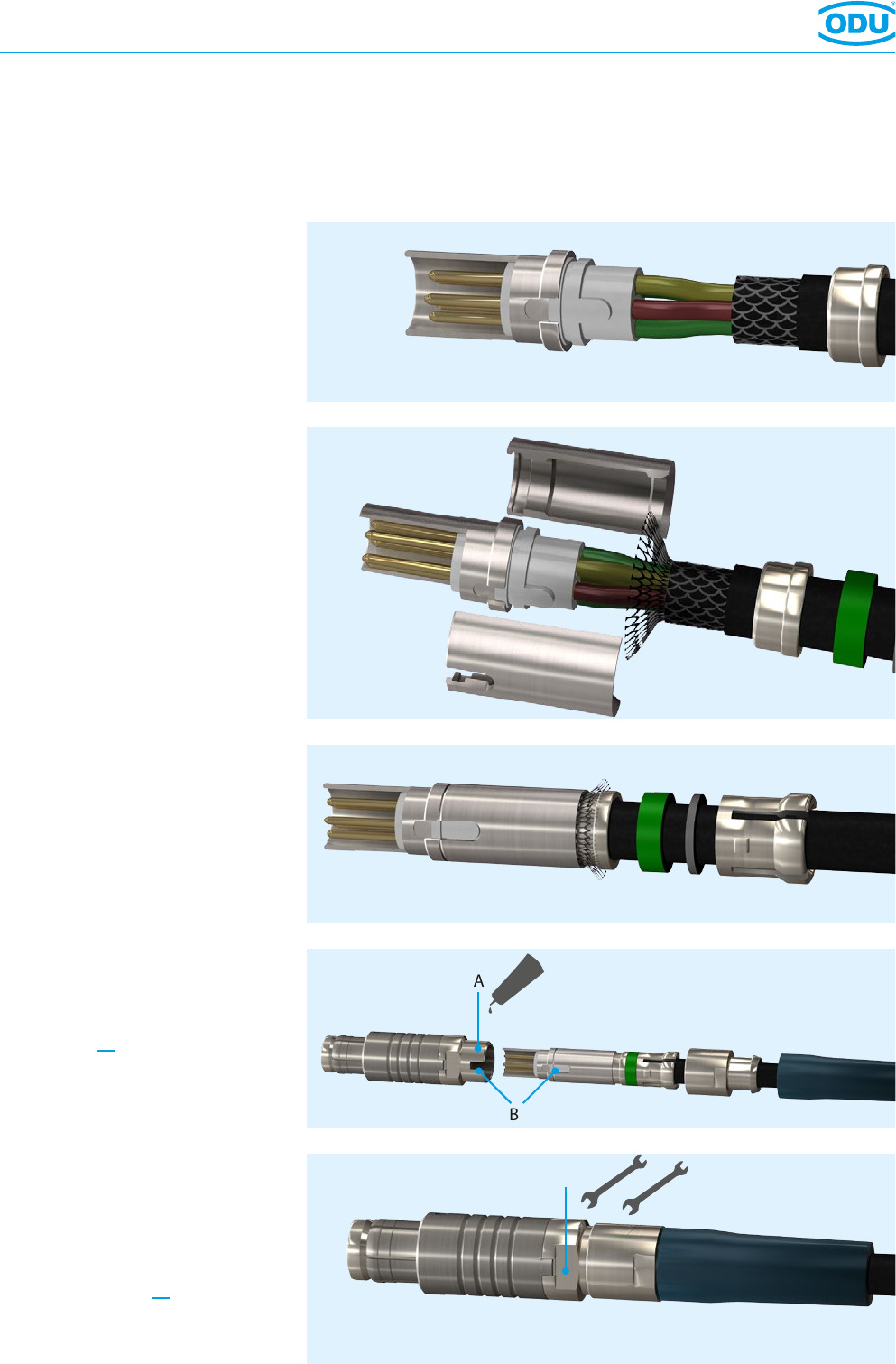 ODU MINI-SNAP F Assembly Instruction Datasheet by ODU | Digi-Key Electronics